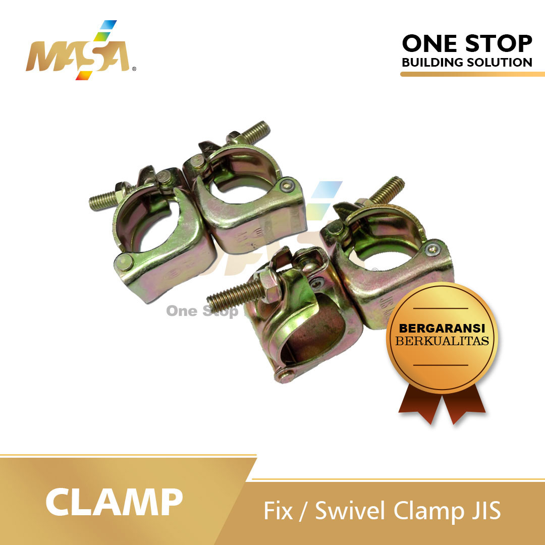 Fix / Swivel Clamp JIS terbaik di Surabaya - Masa Group