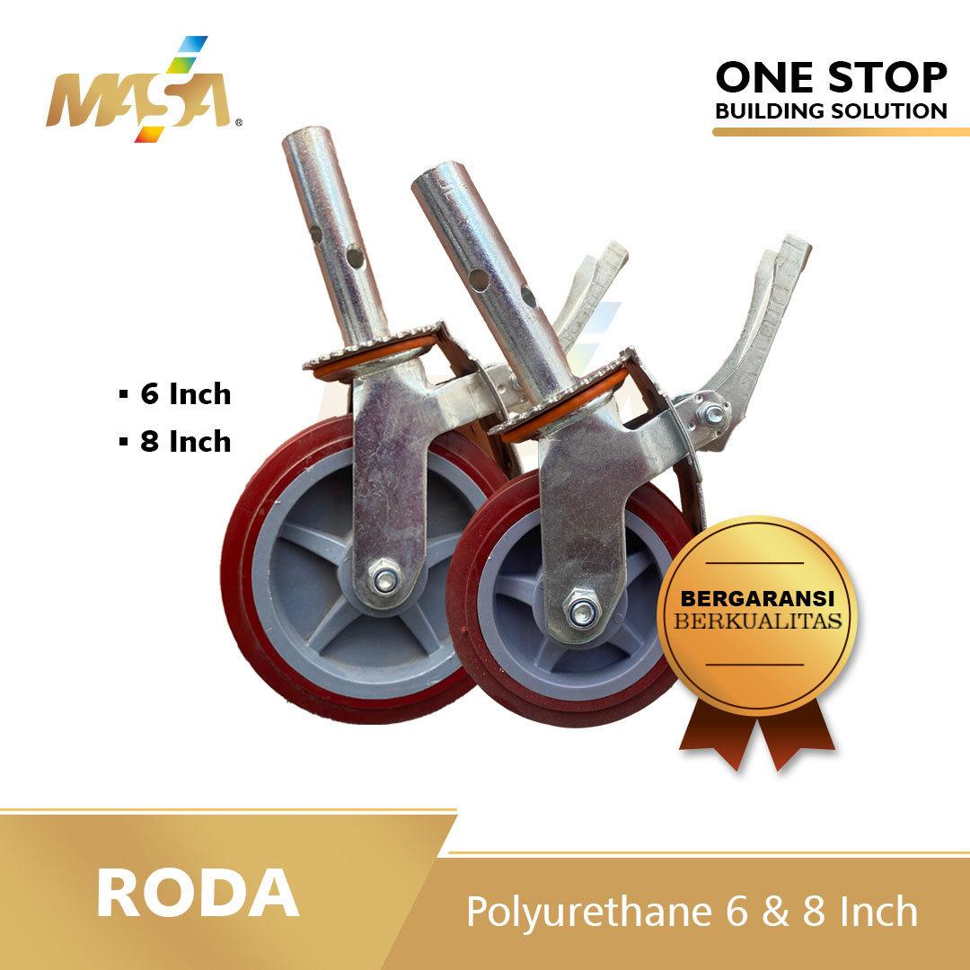 Jual dan Harga Roda Polyurethane di Surabaya - Masa Group
