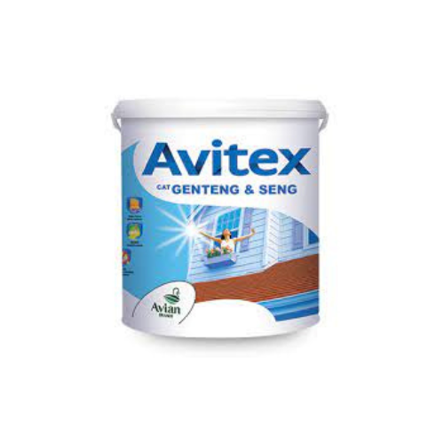 Jual dan Harga Avitex Cat Genteng & Seng Terbaik di Surabaya