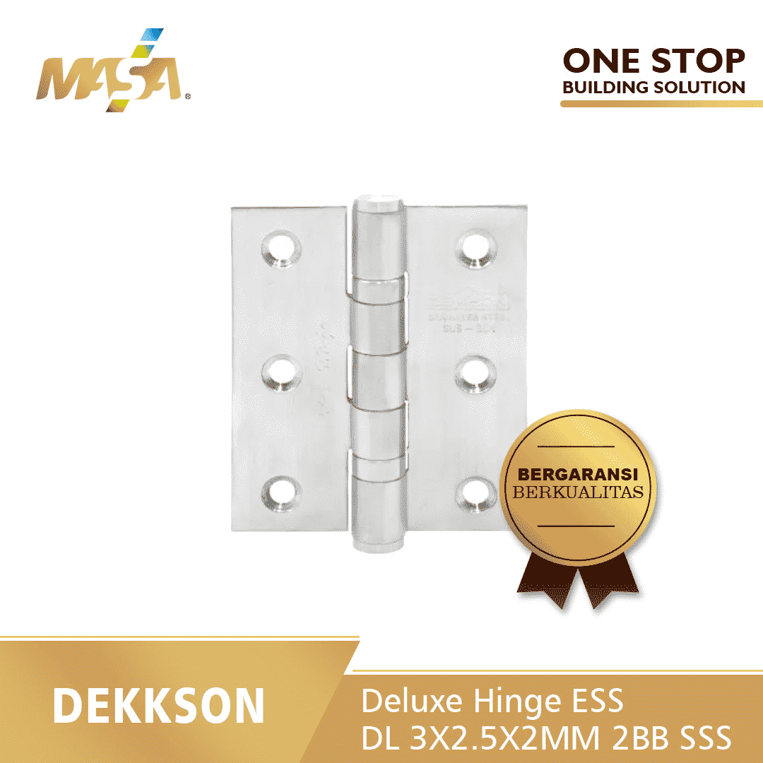 Jual Dekkson Deluxe Hinge ESS DL 3X2.5X2MM 2BB SSS