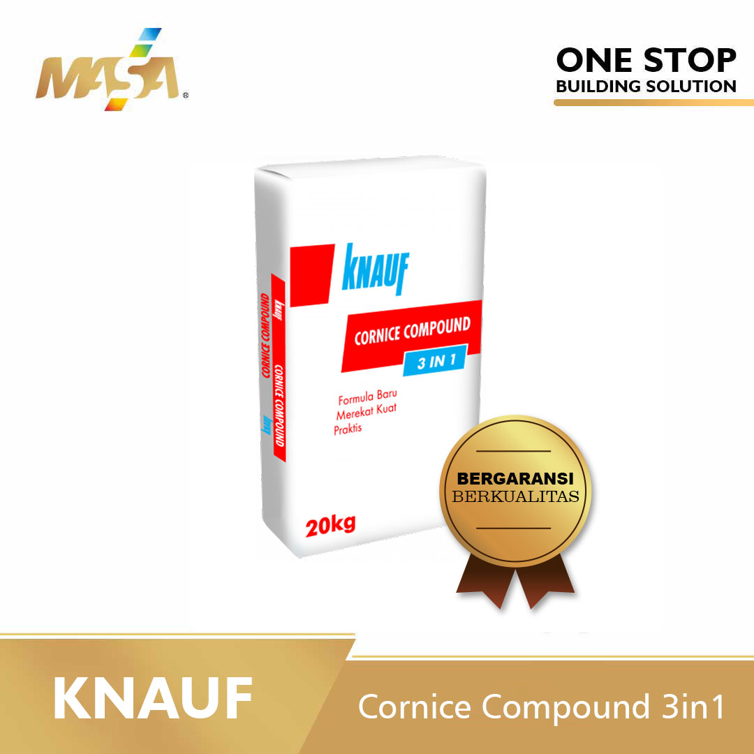 Harga Knauf Cornice Compound 3 in 1 Plasters terbaik di Surabaya