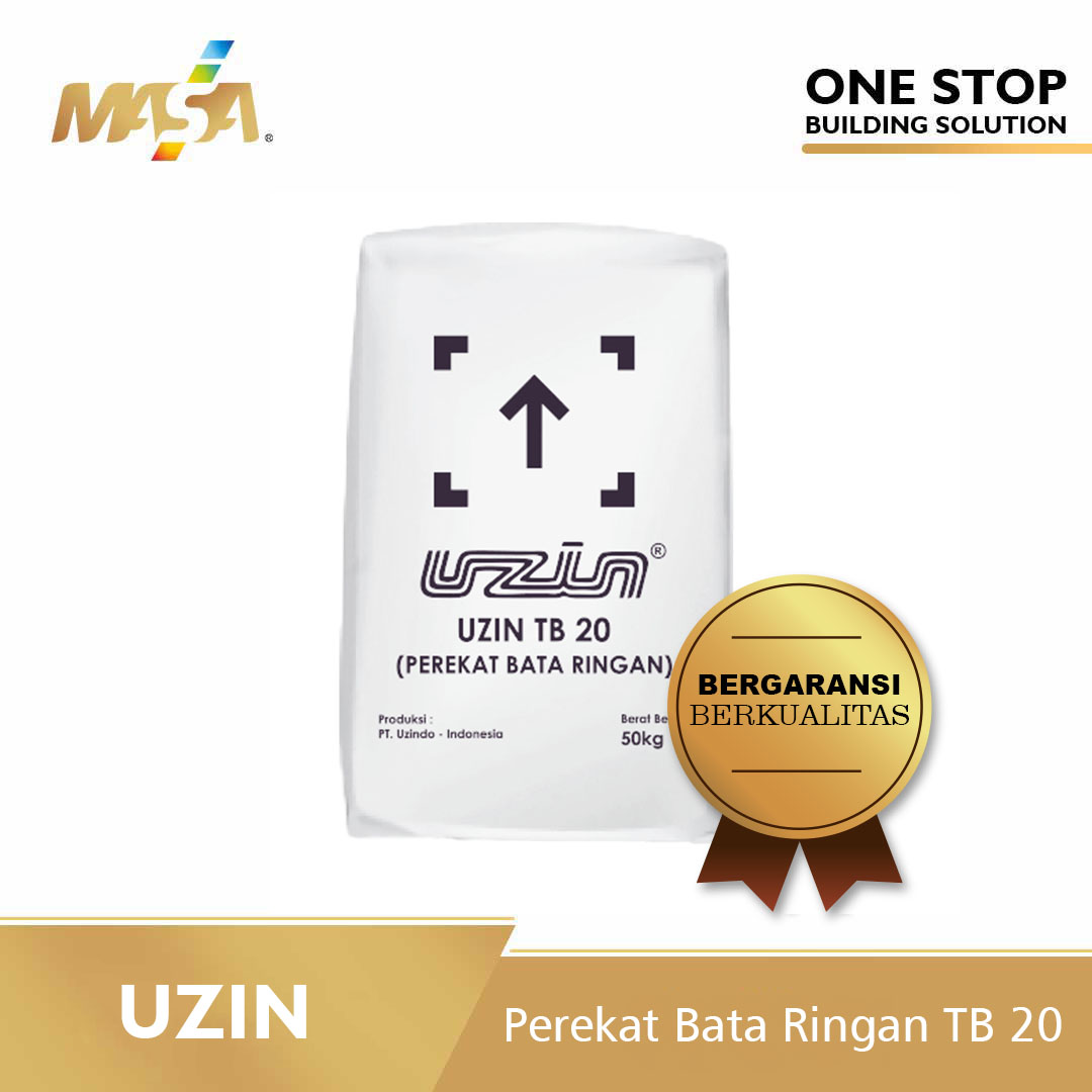 Harga Uzin Perekat Bata Ringan TB-20 terbaik di Surabaya