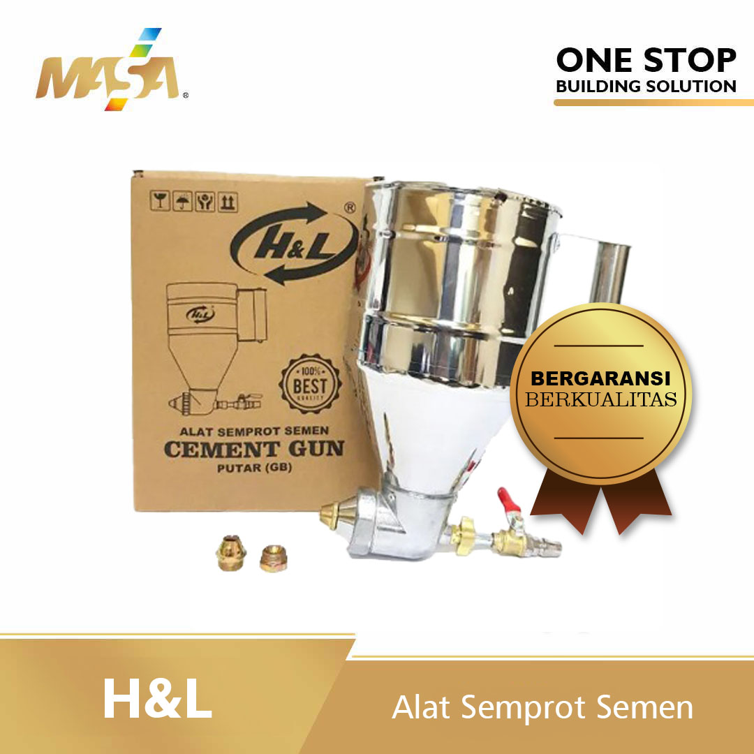 Harga Spray Gun Texture H&L Cement Gun Putar di Surabaya