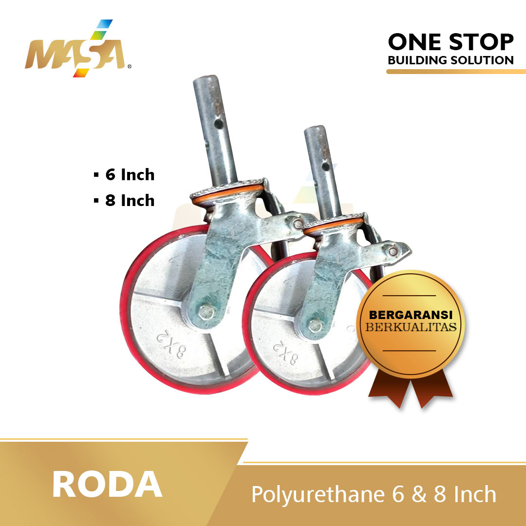Harga Roda Polyurethane BS di Surabaya