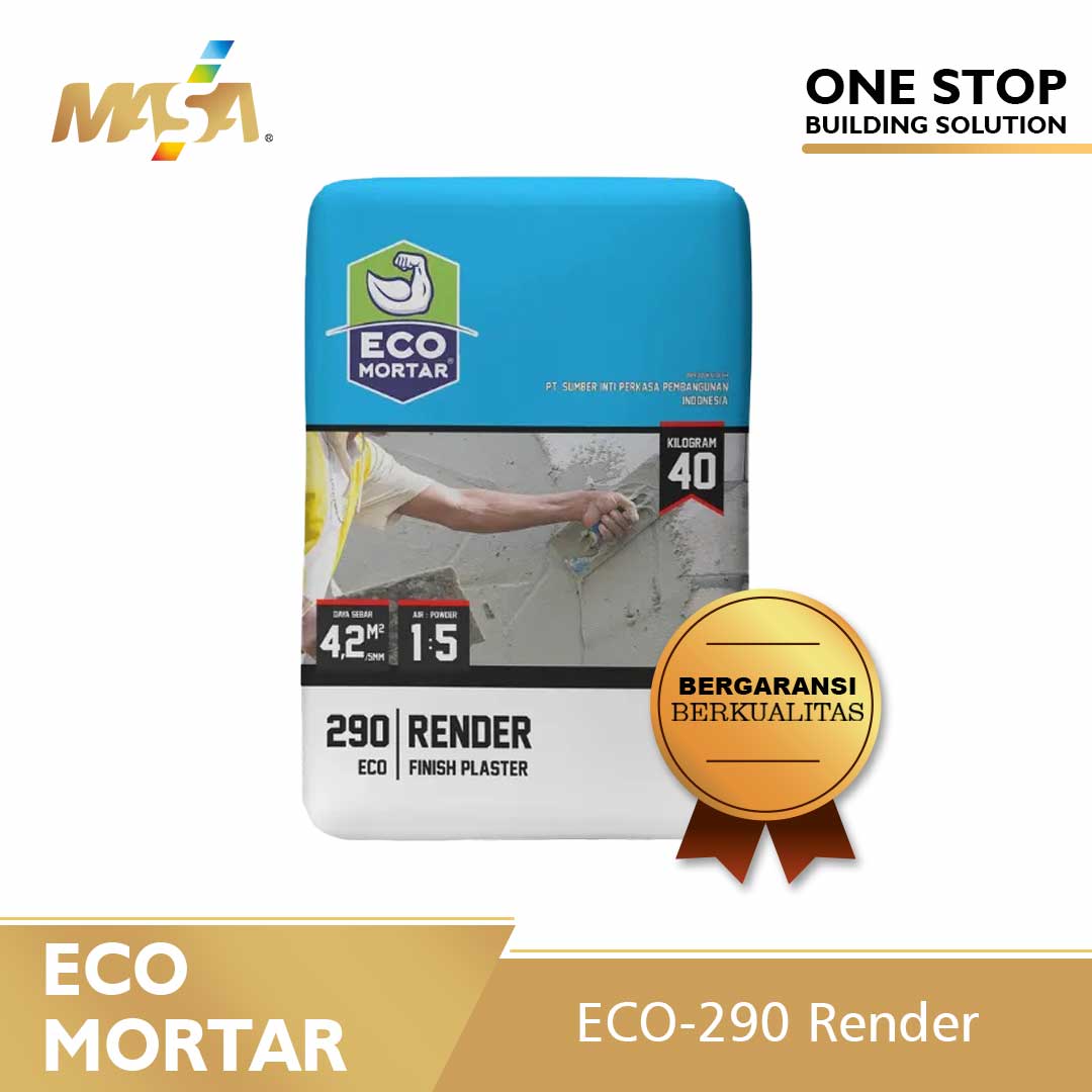 Harga Semen ECO-290 Render di Surabaya