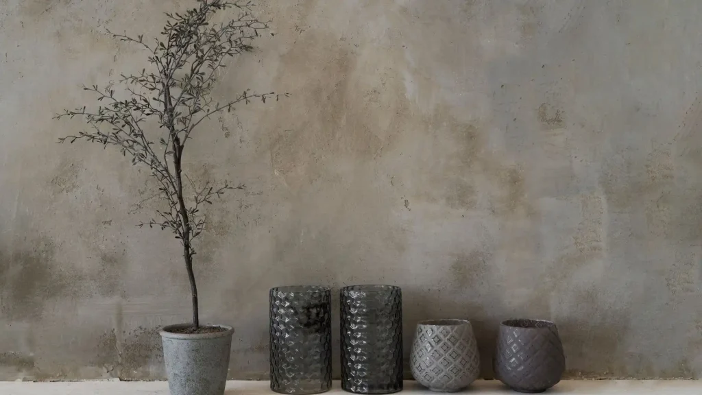 Cat Unfinished Look: Tren Dekorasi Dinding Natural - Masa